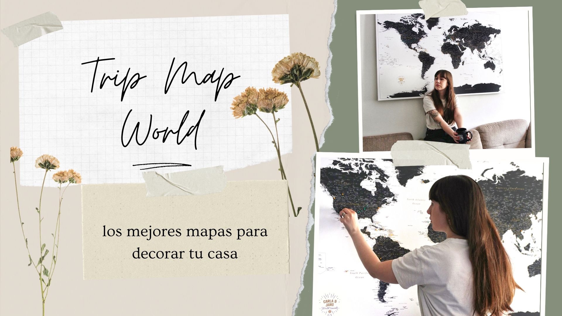 Trip Map World , los mejores mapas para decorar tu casa - Viajes ...